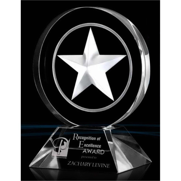 Optical Crystal Star Award | Plum Grove