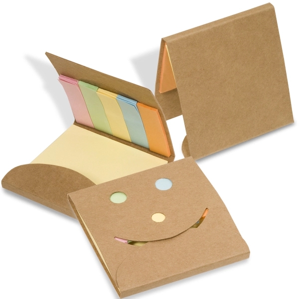 Happy Face Sticky Note Pack | Plum Grove