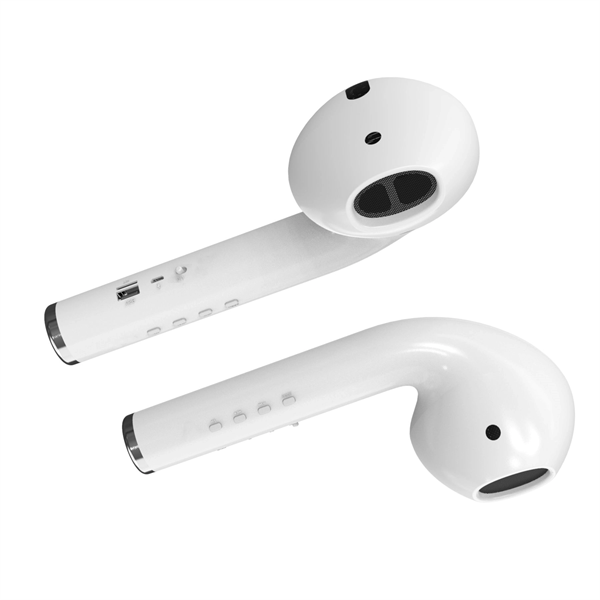 Giant AirPod Shaped Bluetooth Speaker | Plum Grove