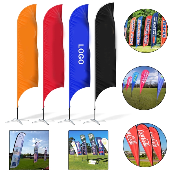Advertising Feather Banner Flag - BePromo Inc. - BePromo Inc.