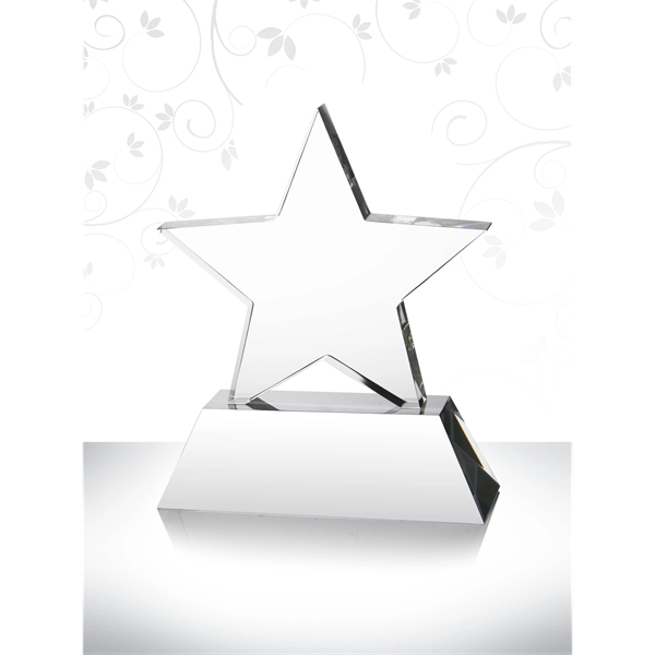 Standing Star with Base Trophy - Mele Printing - Mele Printing