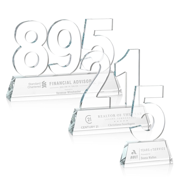 Milestone Optical Award - Clear | Plum Grove
