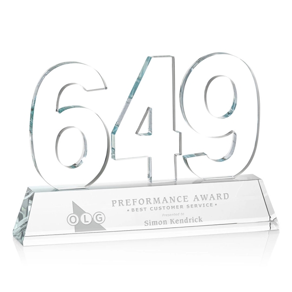 Milestone Optical Award - Clear | Plum Grove