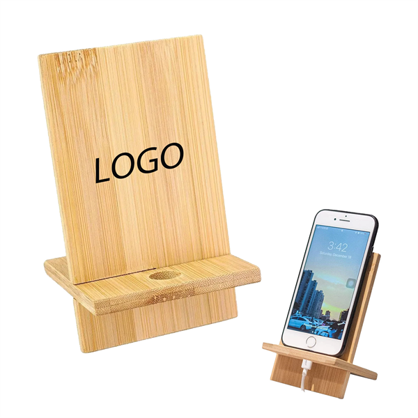 Bamboo Phone Holder - Scoville Specialties Inc - Scoville Specialties Inc