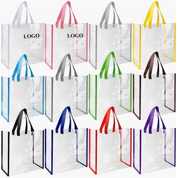 Custom PVC Tote Bags With Handles | Plum Grove