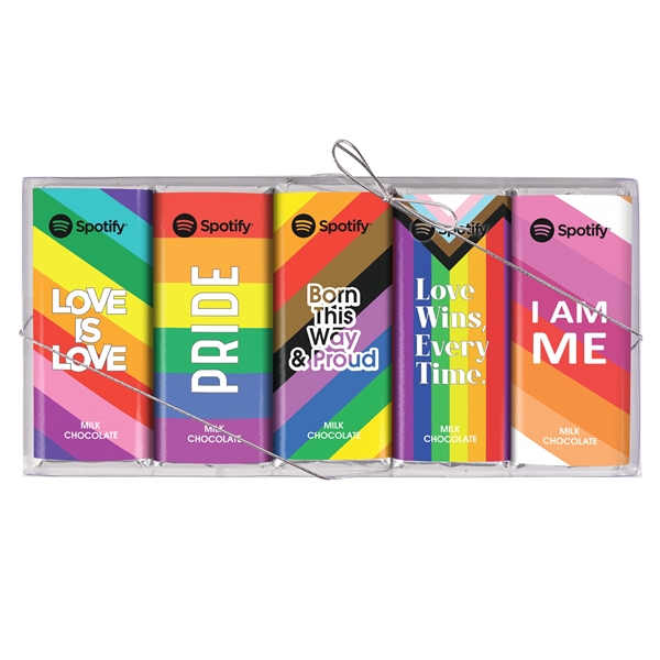 Pride 5 Pack Chocolate Bar Set | Plum Grove