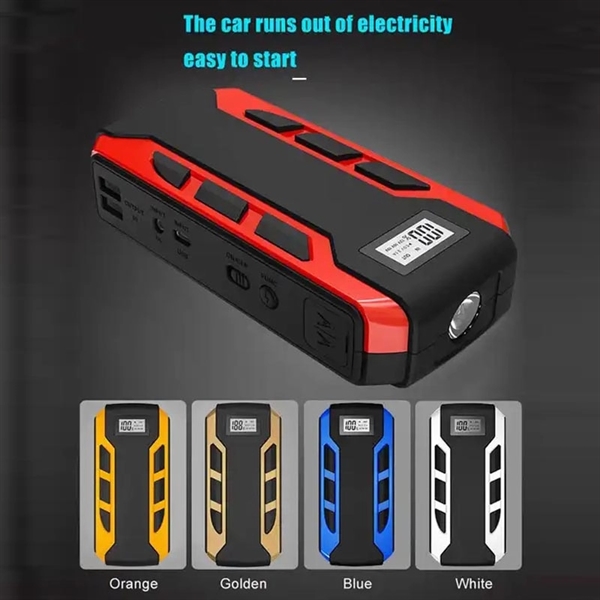Car Battey Pack Portable 12000mAh Jump Starter - Mele Printing - Mele ...