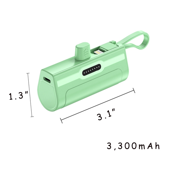 Multifunctional Mini Capsule Charging Power Bank | Plum Grove