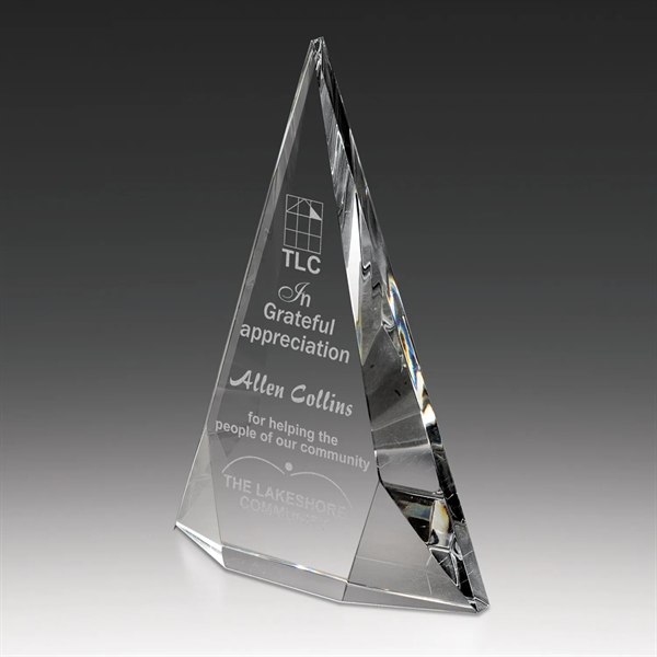 Keystone Optical Crystal Triangle Award | Plum Grove