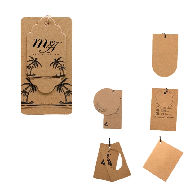 Craft Paper Labels Swing Tags Clothes Marks Personalized | Plum Grove