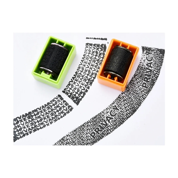 Privacy Protection Roller Random Code Smear Stamp | Plum Grove