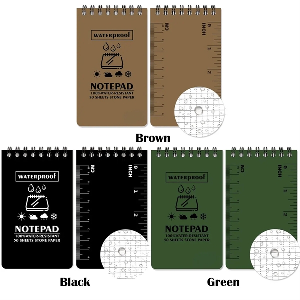 3"x5" Waterproof Notebook Police Notepad - Will Customized Products ...