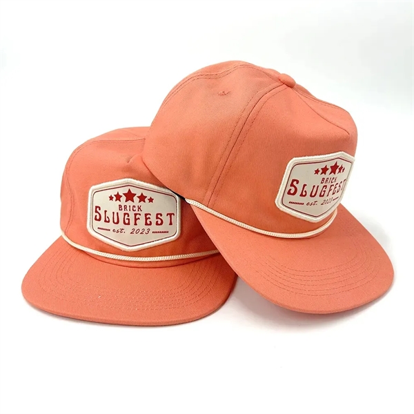 Unstructured Cotton Baseball Caps With Rope - Will Customized Products ...