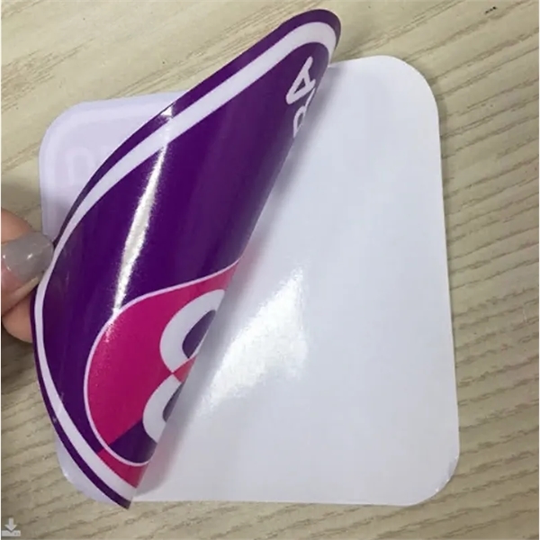 3"*3" White Static Sticker - Rocket - Rocket