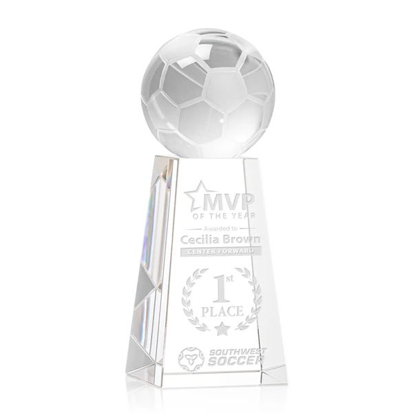 Soccer Ball Award on Novita Base | Plum Grove