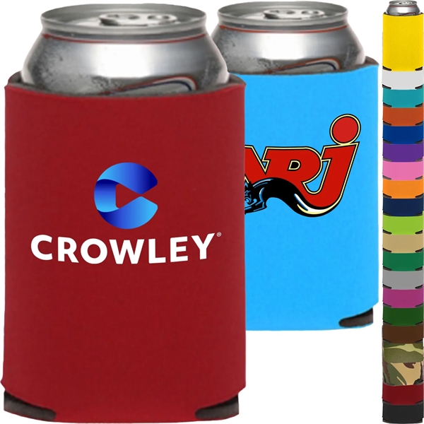 Foldable Personalized Can Coolers | Plum Grove