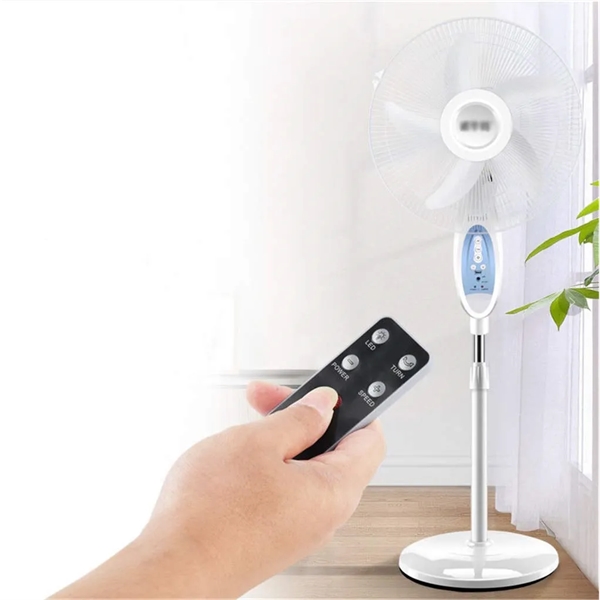 Solar Remote Control Rechargeable Floor Fan - Mele Printing - Mele Printing