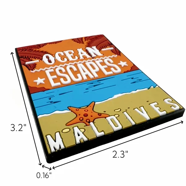 PVC Rectangle Fridge Magnet Full Color | Plum Grove