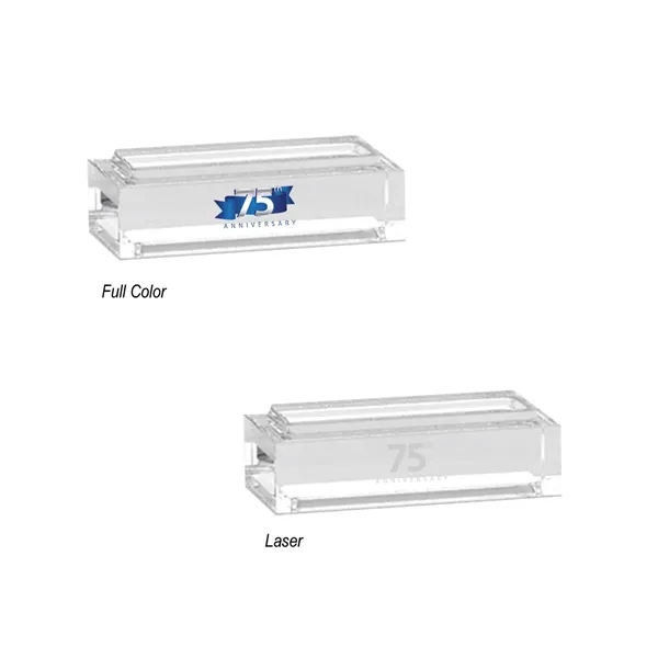 Stackable Clear Acrylic Bar Award | Plum Grove