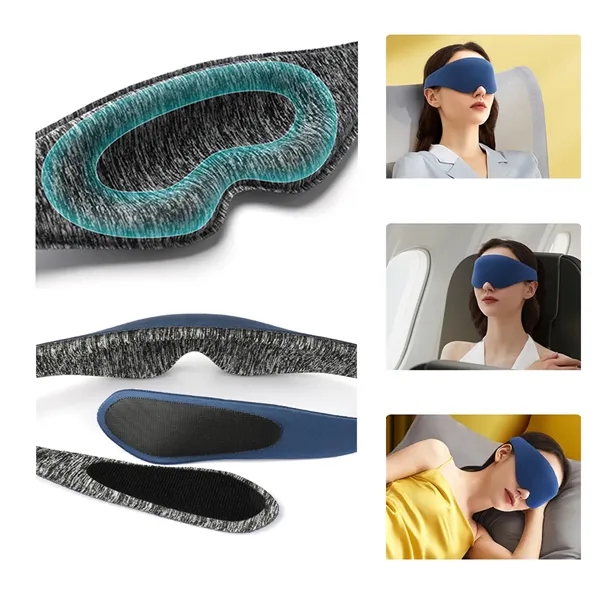 3D Contoured Cup Sleeping Mask & Blindfold | Plum Grove