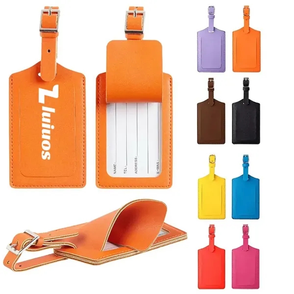 PU Leather Luggage Tag - RCG Global Strategies LLC - RCG Global ...