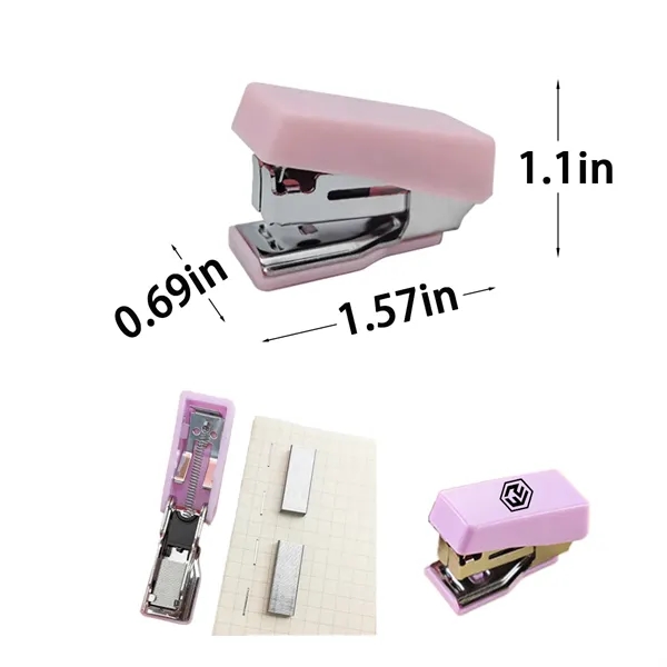 Mini Office Desktop Ergonomic Stapler | Plum Grove