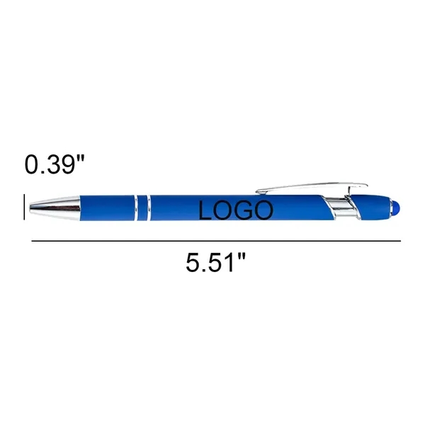 Custom Press Capacitive Touch Ballpoint Pen | Plum Grove