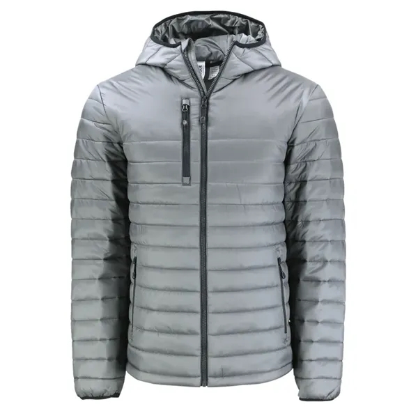 Clique Valhalla Full Zip Mens Puffer Jacket | Plum Grove