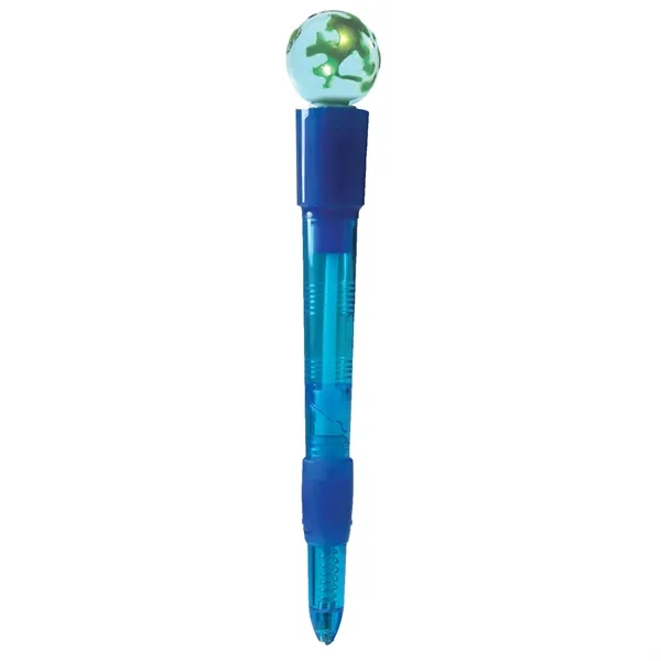 Ballpoint Light Up Earth Pen | Plum Grove