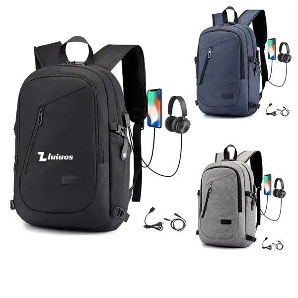 Backpacks With USB Charging Port - Swag King, LLC - Swag King, LLC