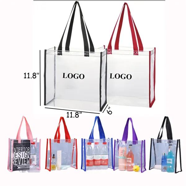 Custom PVC Tote Bags With Handles | Plum Grove