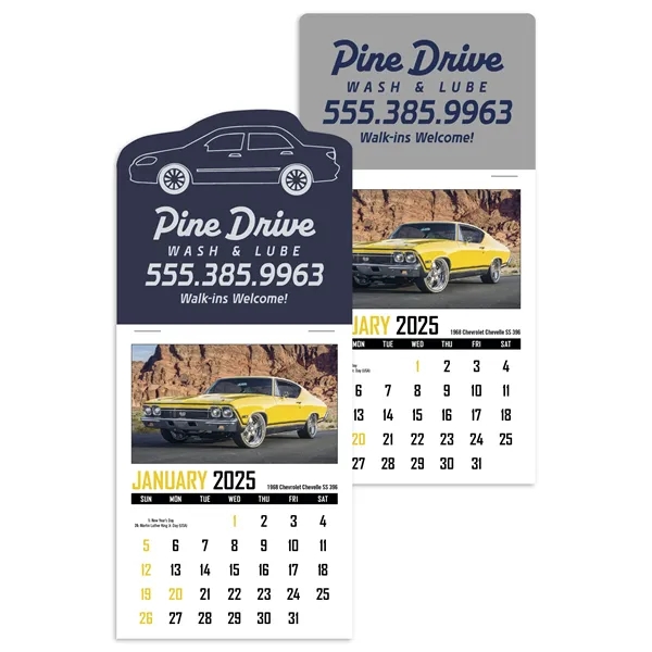 Memorable Muscle Stick Up Calendar | Plum Grove