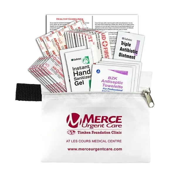 26 Piece First Aid Kit in Zipper Pouch | Plum Grove