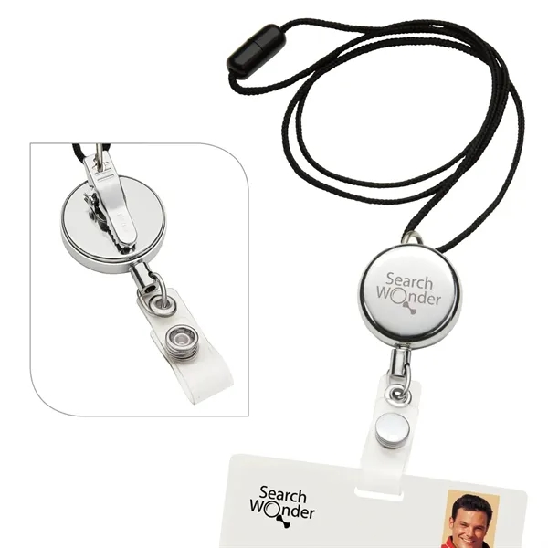 Dual Function Metal Badge Holder | Plum Grove