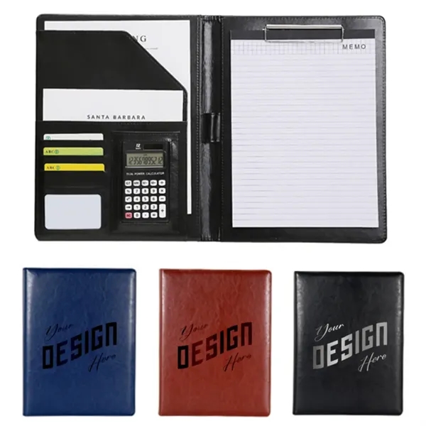 Faux Leather Portfolio Folder Clipboard - Nesting Project - Nesting Project