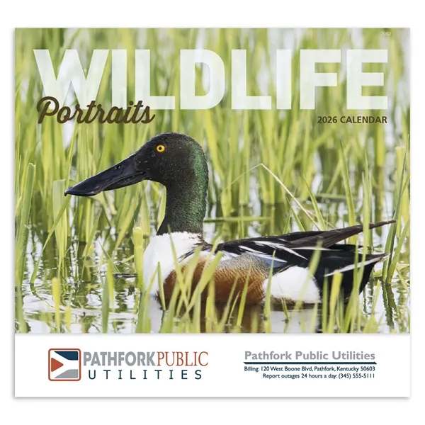 Good Value™ Wildlife Portraits - Stapled Calendar | Plum Grove
