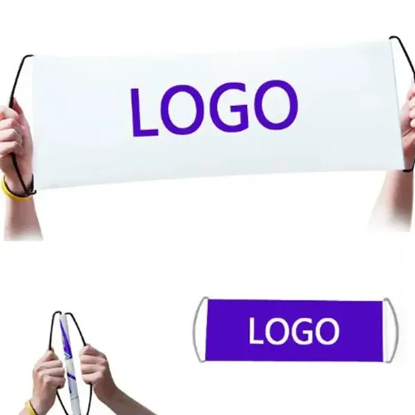 Retractable Hand Banner with Custom Printing - Mele Printing - Mele ...