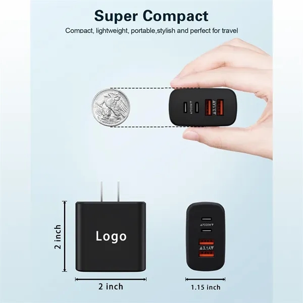 40W USB C Charger USB-C Wall Plug Fast Charging Block - Tuttle Printing ...