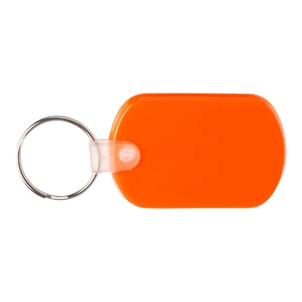 Soft Tag Flexible Plastic Keychains | Plum Grove