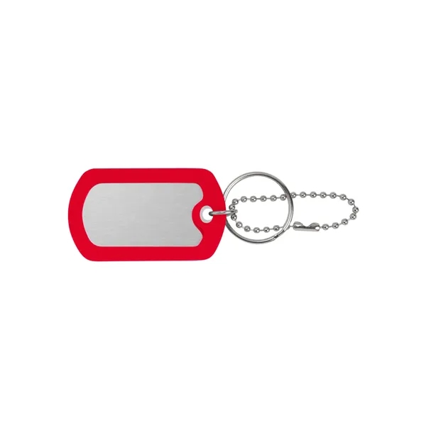 Ball Chain Dog Tag Keychain - Mele Printing - Mele Printing