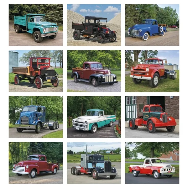 Good Value™ Treasured Trucks - Spiral Calendar | Plum Grove