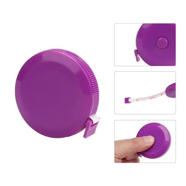 5Ft Plastic Round Retractable Soft Tape Measure | Plum Grove