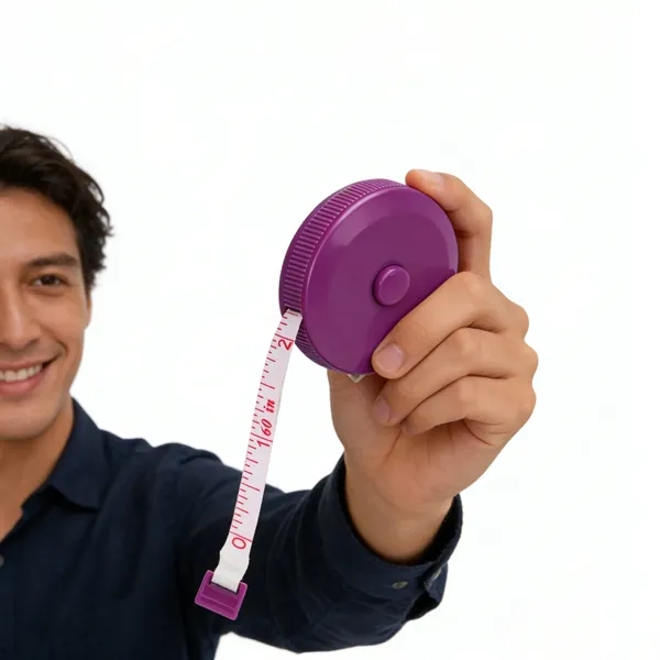 5Ft Plastic Round Retractable Soft Tape Measure | Plum Grove