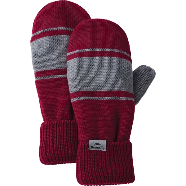 Unisex HEMLOCK Roots73 Knit Mitts | Plum Grove