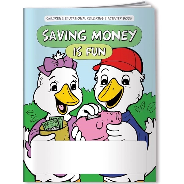 Coloring Book: Be Smart, Save Money | Plum Grove