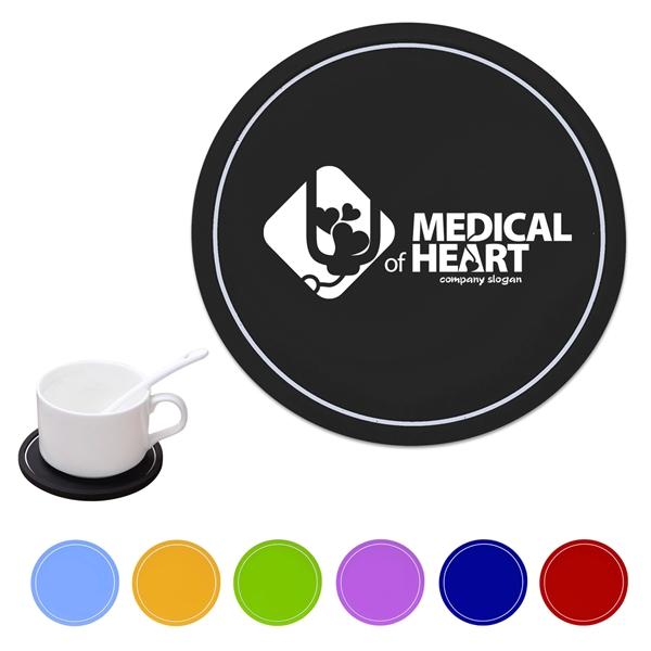 PVC Round Coaster | Plum Grove