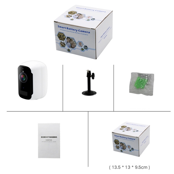 Wireless Rechargeable Battery Powered WiFi Camera - Mele Printing ...