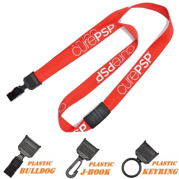 Quick Release Safety Lanyards w/ Plastic Attachments, Badge | Plum Grove