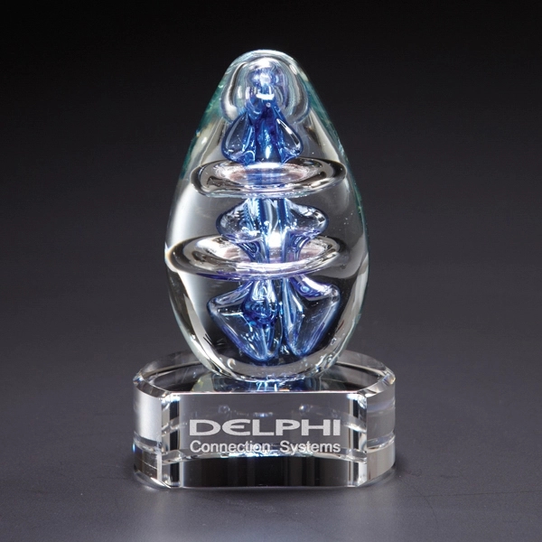 Atom w/ Clear Base | Plum Grove